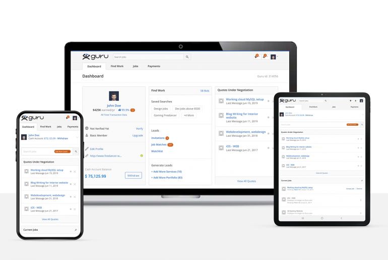 The Dashboard on Guru Gets a New Look